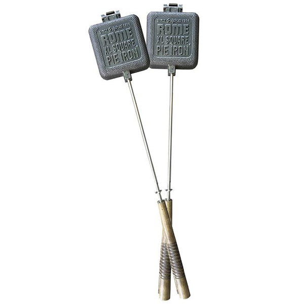 Rome Cast Iron Extra Large Square Pie Irons, Pack of 2 – Prime Retreat ...